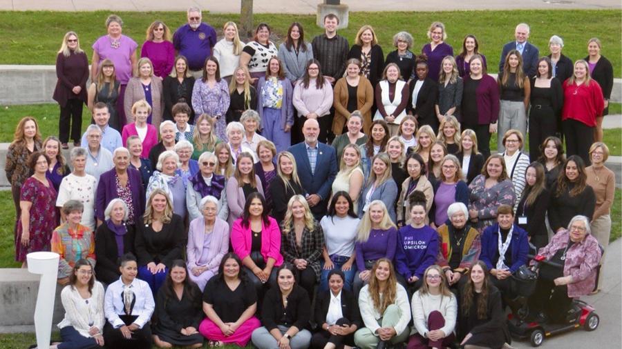 Early childhood education faculty Lindsay Barnhart recognized with national Phi Upsilon Omicron ...